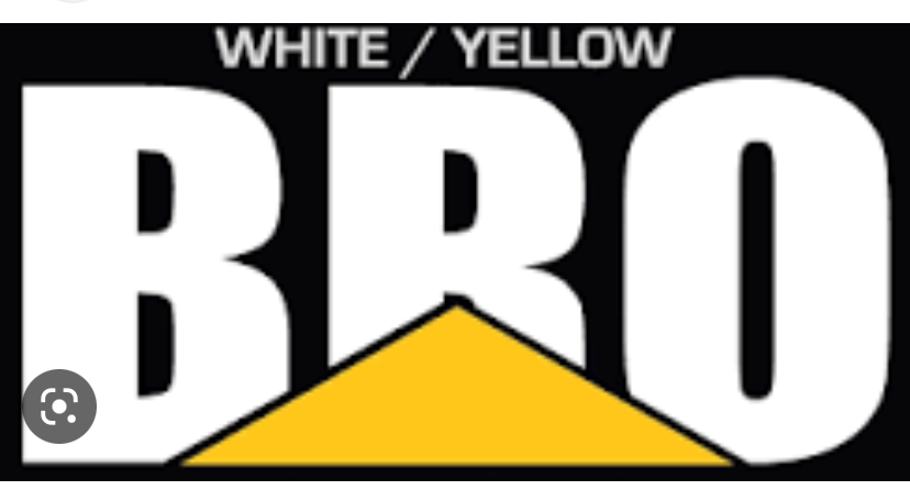ORIGINAL BRO DECAL (white, white/yellow, red line, blue line, tow bro ...